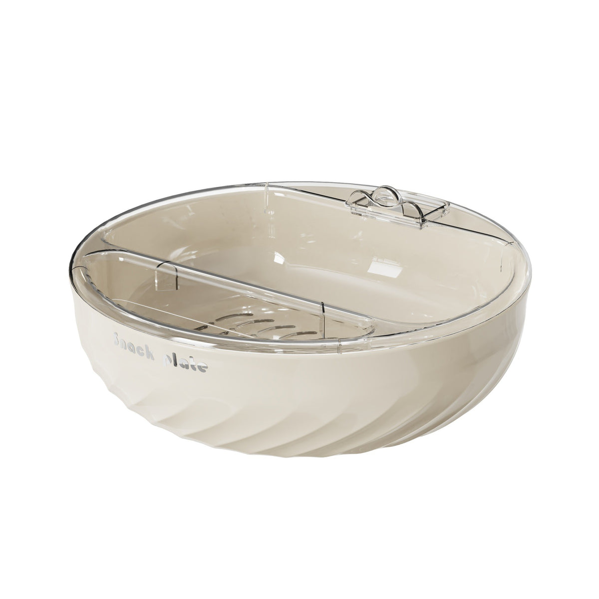 Bol cu Doua Straturi, Vivimall, pentru Fructe, Legume, Snacks, cu Stra ...