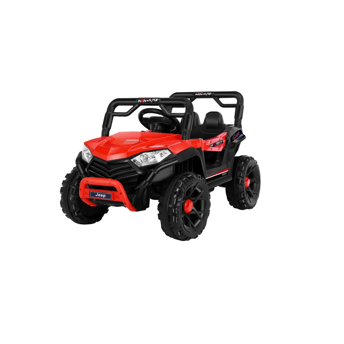 Masinuta Electrica Vivimall, pe 4 Roti, Tip Jeep, cu Telecomanda Bluet ...